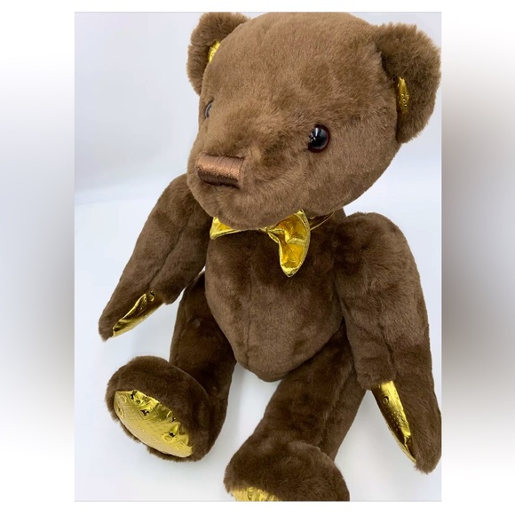 FAO Schwarz | Toys | Fao Schwarz 6th Anniversary Gold Monogram Teddy ...